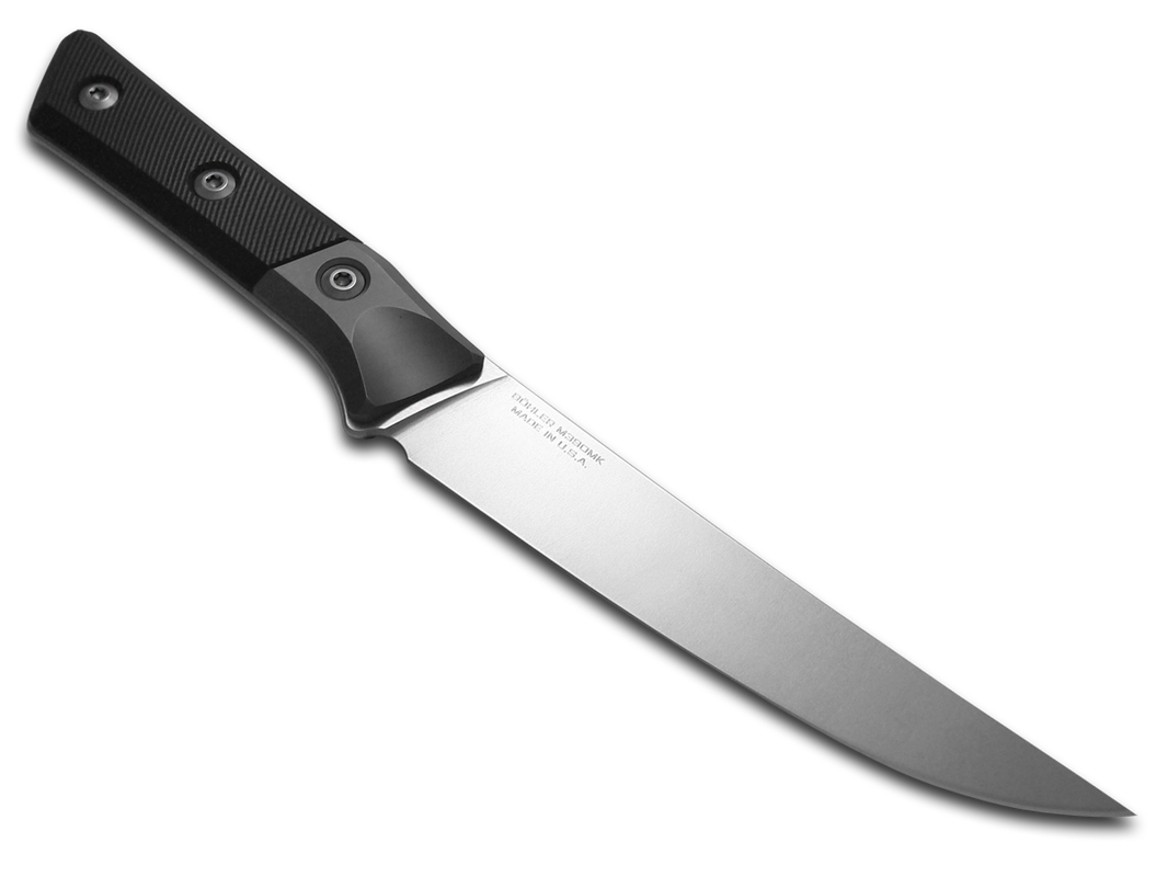 Microtech Boning Kitchen Knife 3100-10CA Caribbean Blue G10 M390MK ...