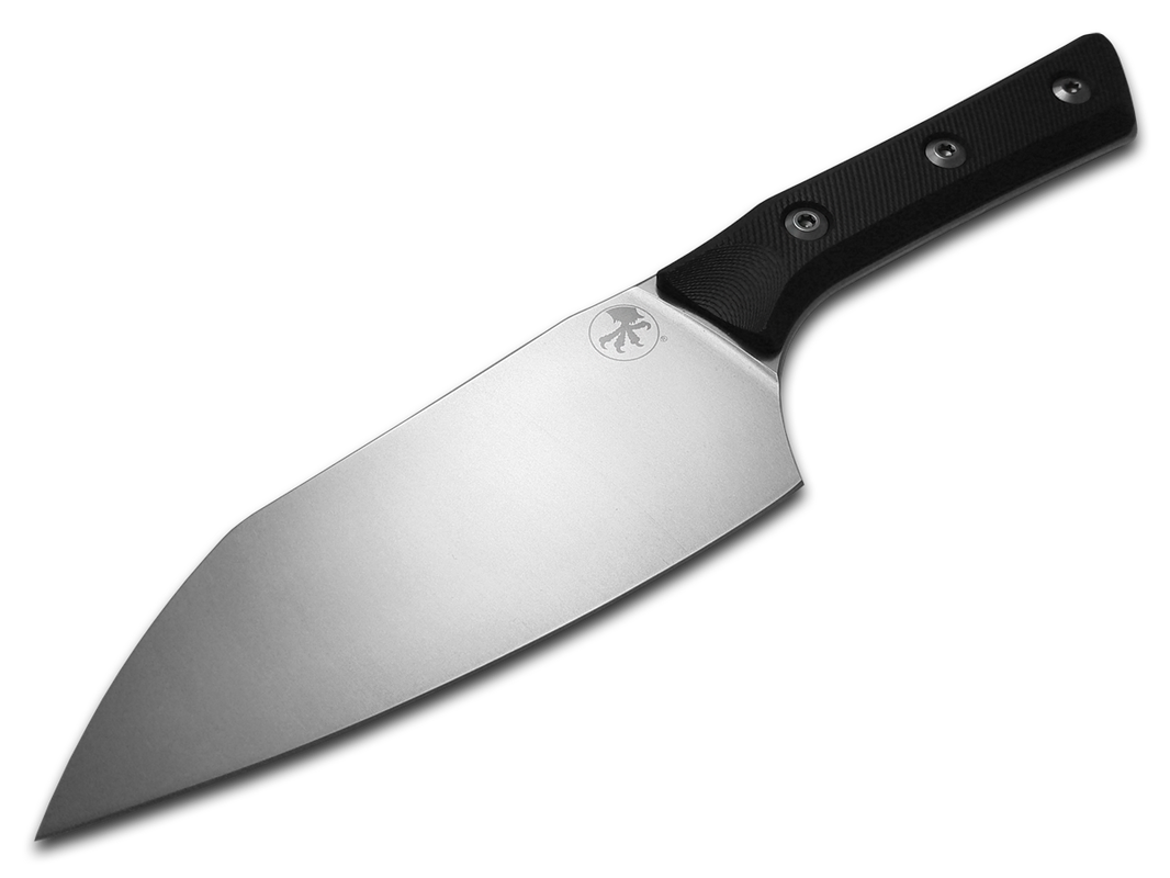 Microtech Large Santoku Kitchen Knife 3200-10CA Caribbean Blue G10 ...